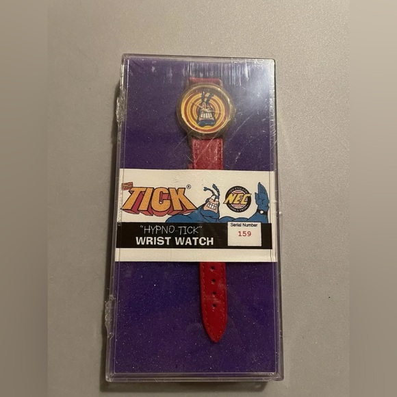 Accessories | New England Comics Limited Edition 159 Hypno Tick Wrist Watch Sealed | Poshmark